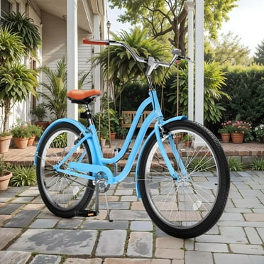 Hurley Pizza Bike 16" Electric Bike, 7-Speed, Rear Rack, Khaki (HE-20-KH-16) - Walmart.com