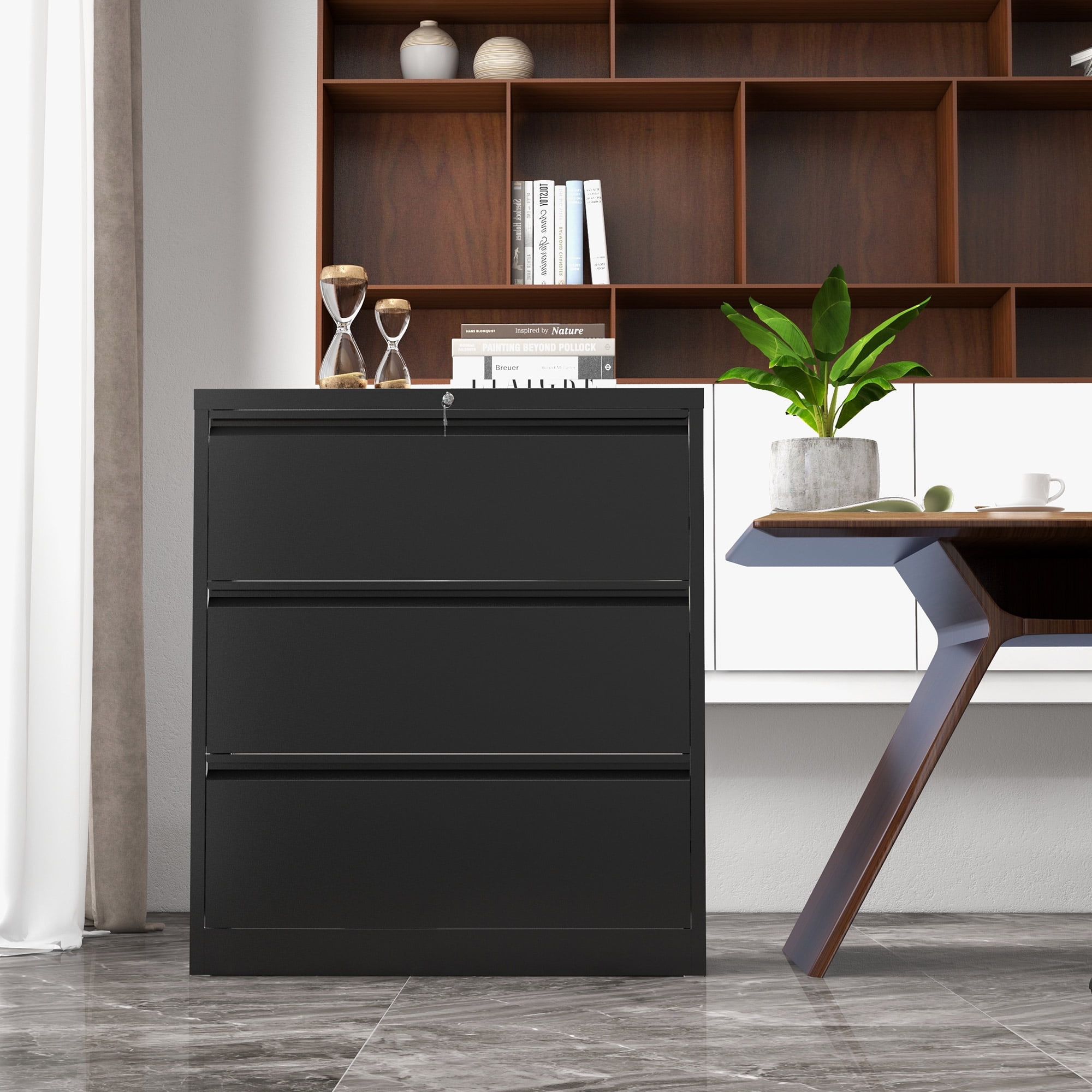 ModFusion 3-Drawer Stainless Steel Filing Cabinet: Legal, Letter, A4 ...