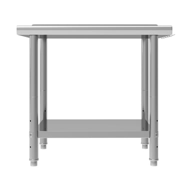 BENTISM Stainless Steel Prep & Storage Table, Commercial Kitchen 36x24 ...