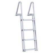 Garelick EEz-In Removable 4-Step Folding Pontoon Boarding Ladder ...