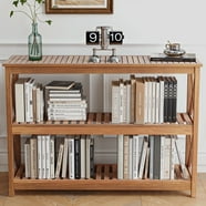 WestinTrends HDPE Adirondack Outdoor Patio 2-Tier Shelf Console Table ...