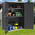 ModFusion 5.6 ft Tall Storage Shed with Anti-Tip, Reinforced Floor ...