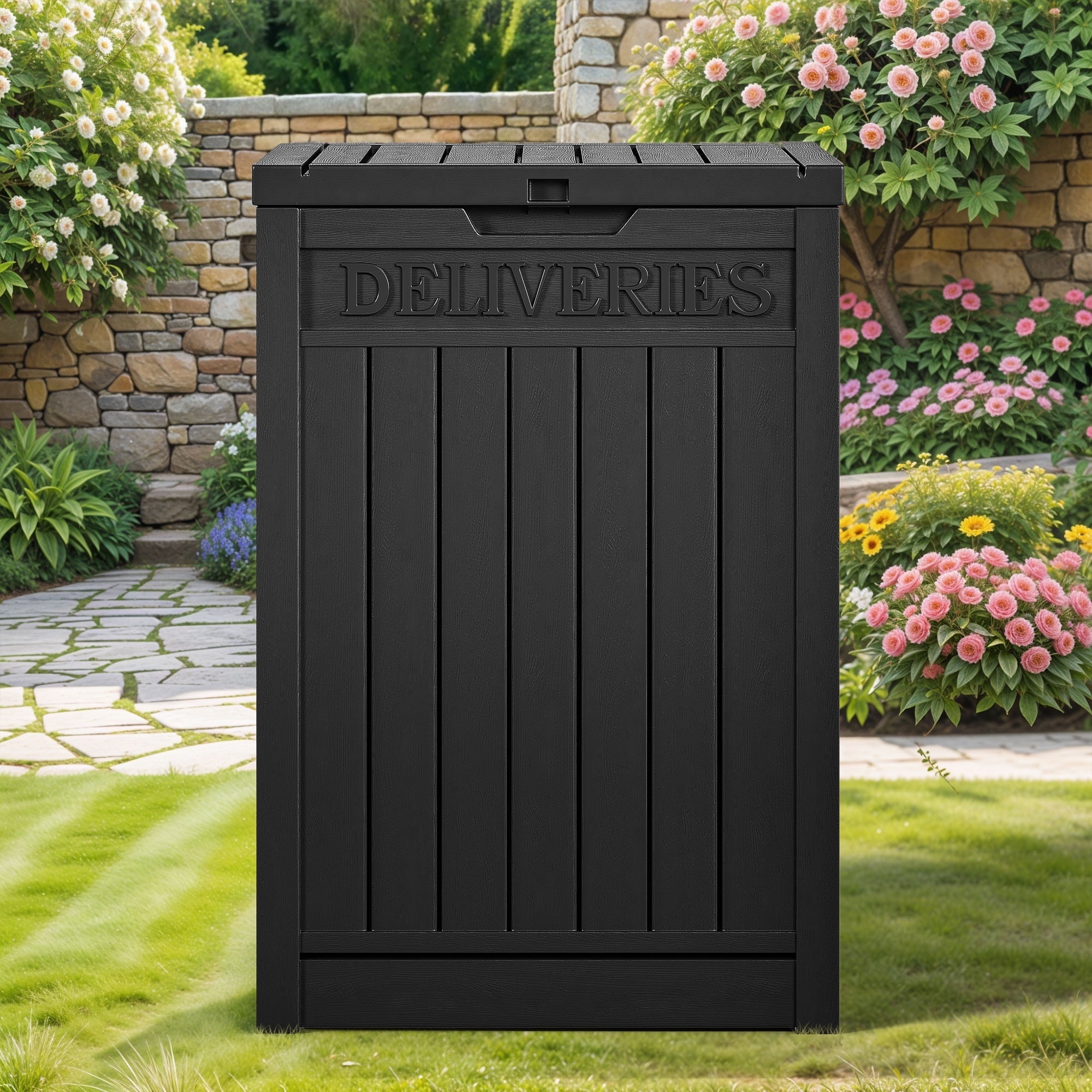 ModFusion 51-Gallon Delivery Box - Durable 19.5"x19.5"x28.5" Package ...