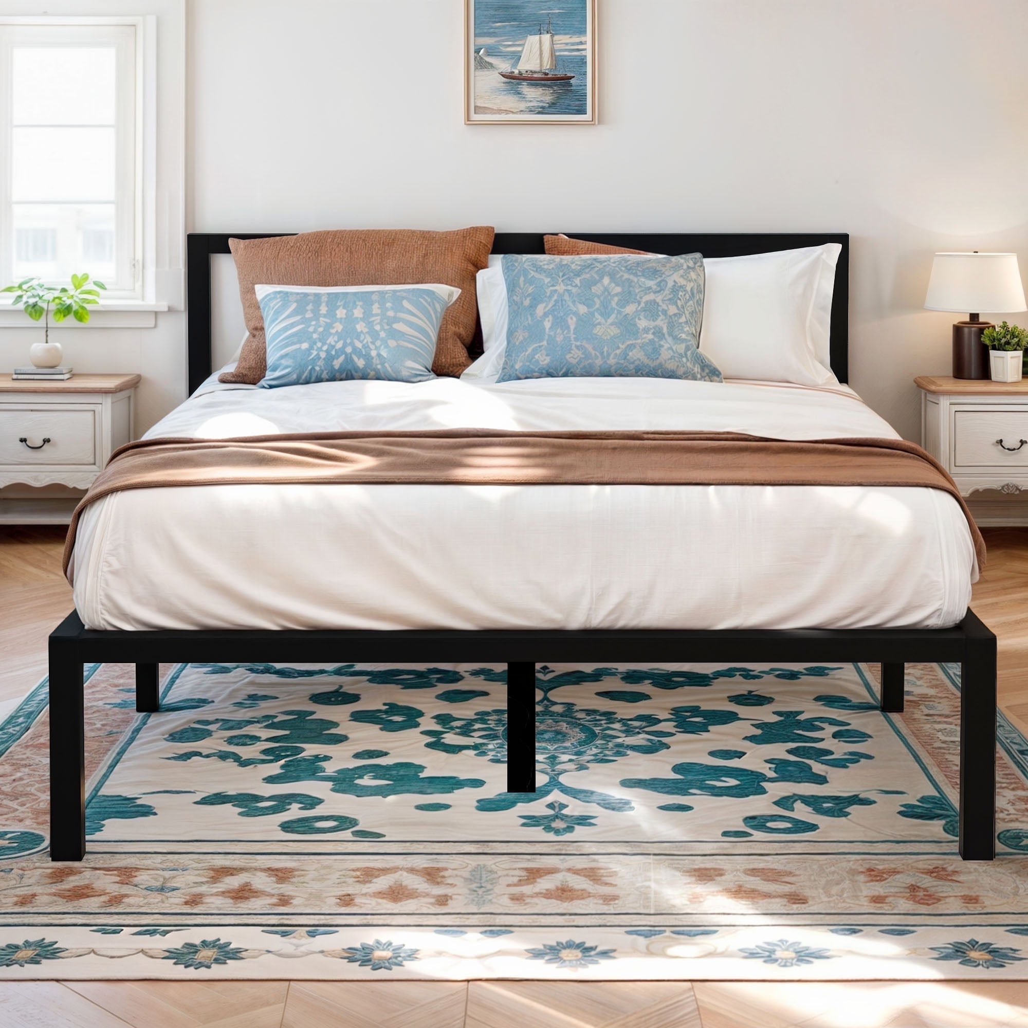 ModFusion Modern Collection Standard Bed Frame, Full - Walmart.com