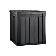 Ktaxon 75gal Outdoor Garden Plastic Storage Deck Box Chest Tools ...
