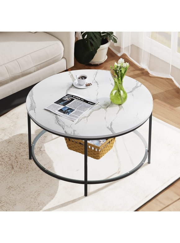 Round Coffee Table in Coffee Tables - Walmart.com