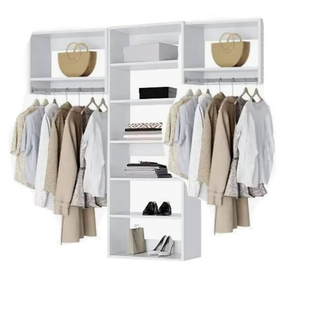 ModMakers Closet System Organizers and Storage Systems With Double ...
