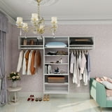 ModMakers Closet System Organizers and Storage Systems With Double ...