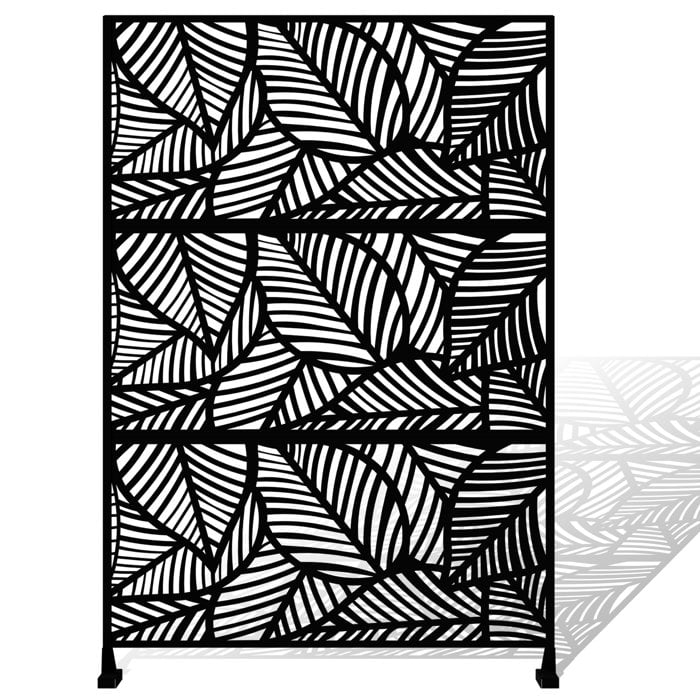 ModMakers Outdoor Screen Panels Decorative Patio Fences with Stand ...