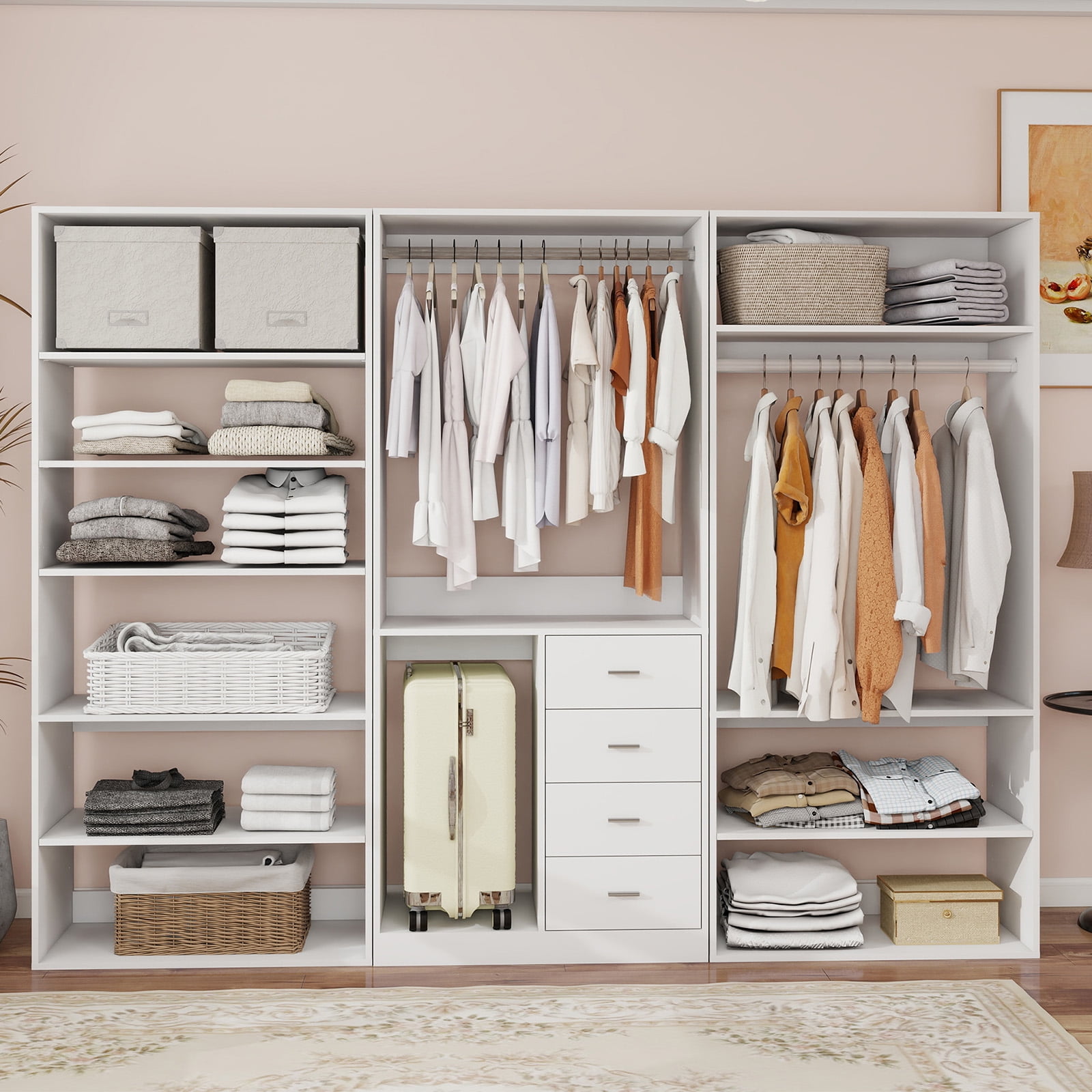 ModMakers Walk in Closet Systems, Wood Closet Organizers, Modular ...