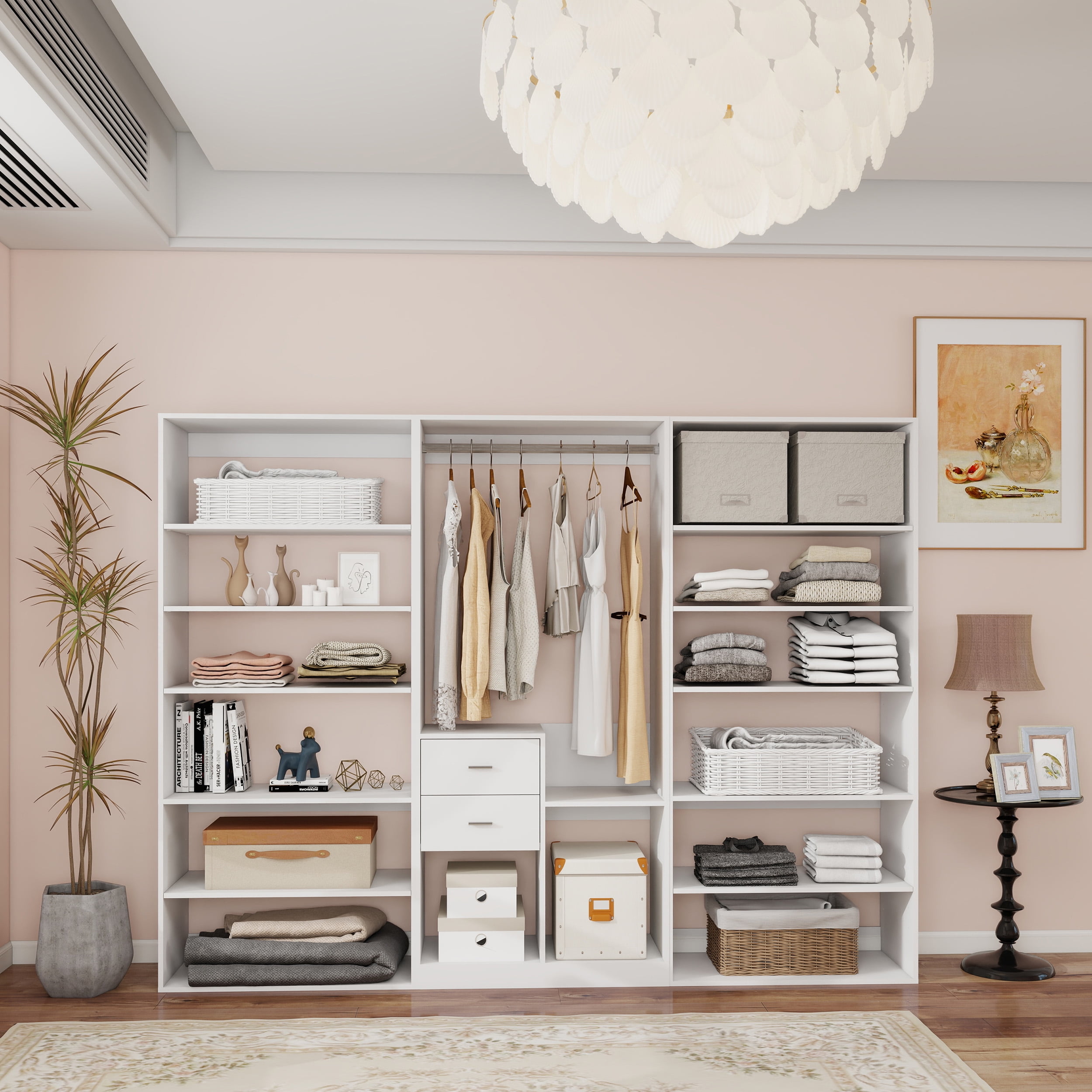 ModMakers Wood Closet Organizers and Storage, Closet Systems for Walk ...