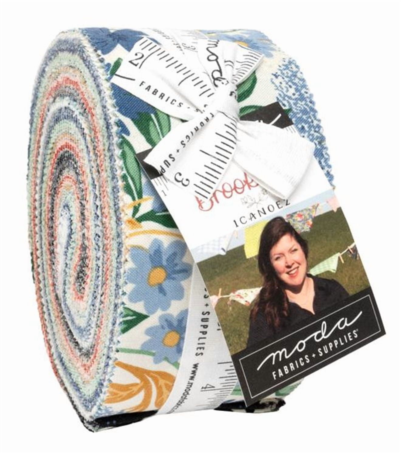 Moda - Brookside Jelly Roll by 1 Canoe 2 40 pcs - Walmart.com