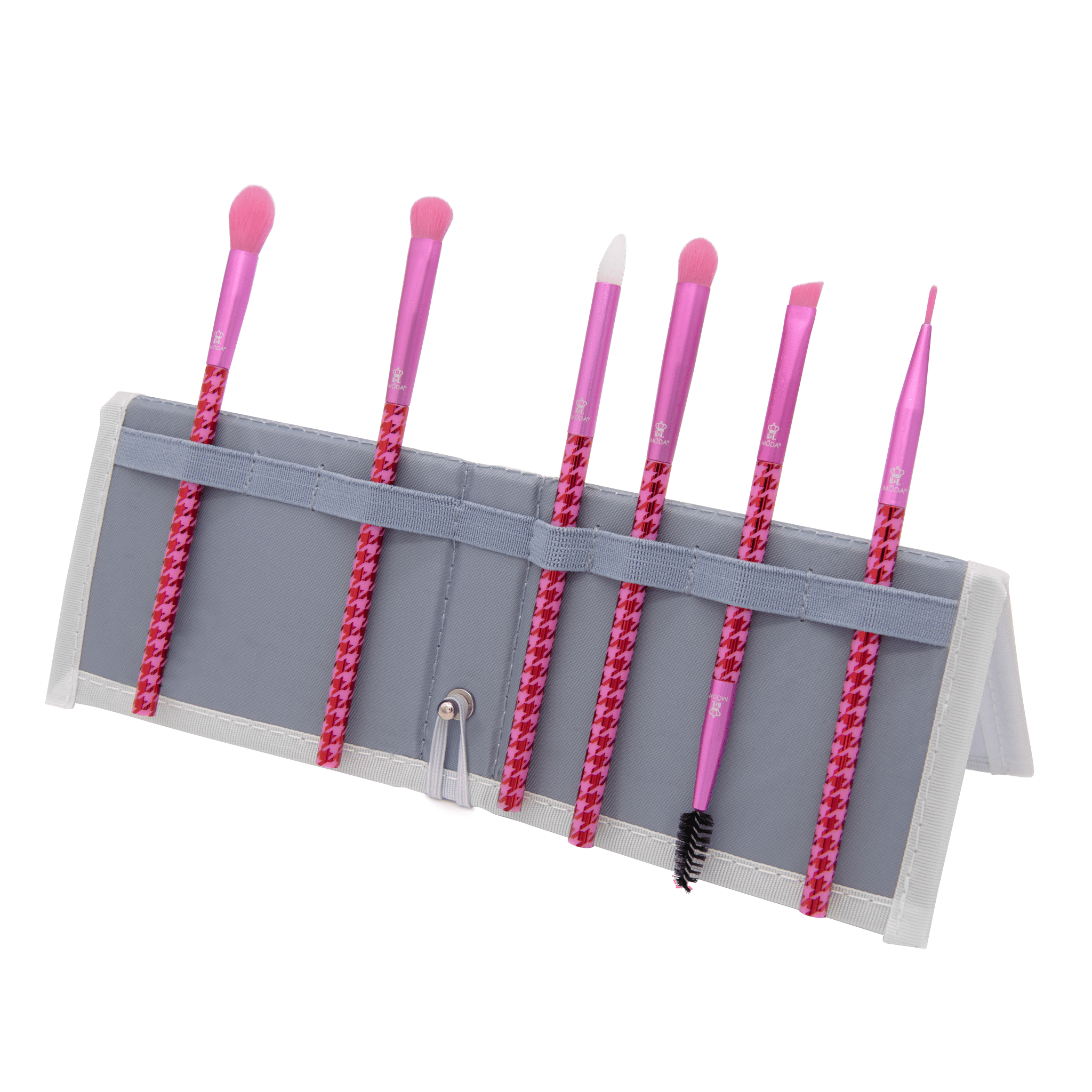Moda Brush Keep It Classy Metallic Pink 7pc Eye Travel Size Makeup ...