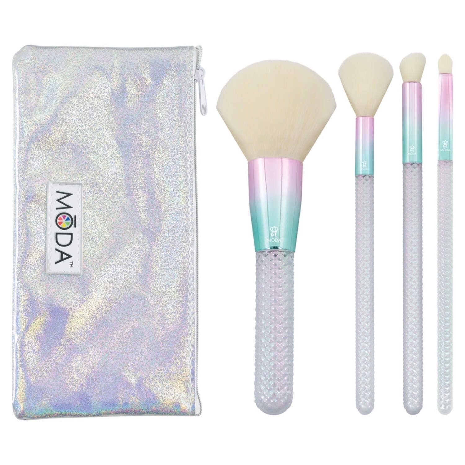 Moda Brush Mythical Perfecting Pixie Full Face 5pc Makeup Brush Kit ...