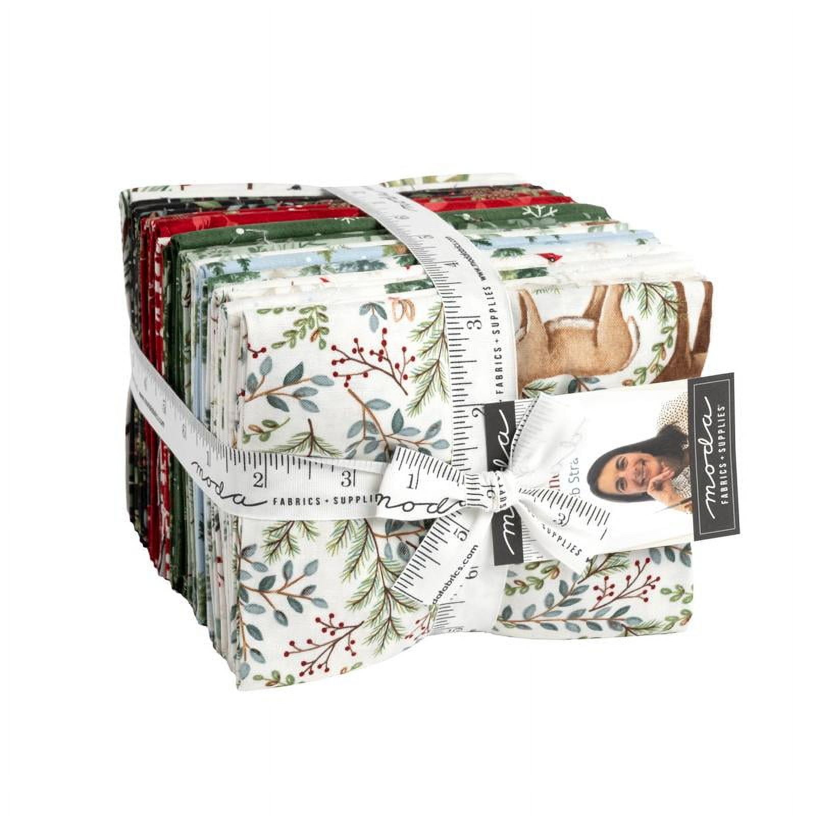 Moda Fabrics Woodland Winter Fat Quarter Bundle by Deb Strain 56090AB ...
