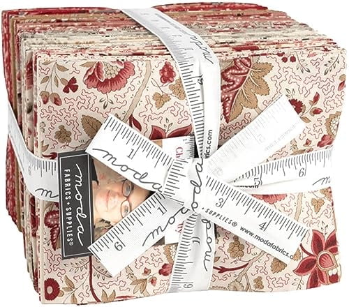 Moda, Fat Quarters, 38 Skus of Fabric,18 by 22 inches, Chateau De ...