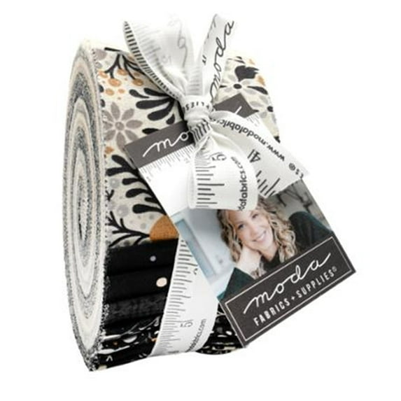 Moda - Posh Jelly Roll by BasicGrey 40 pcs - Walmart.com
