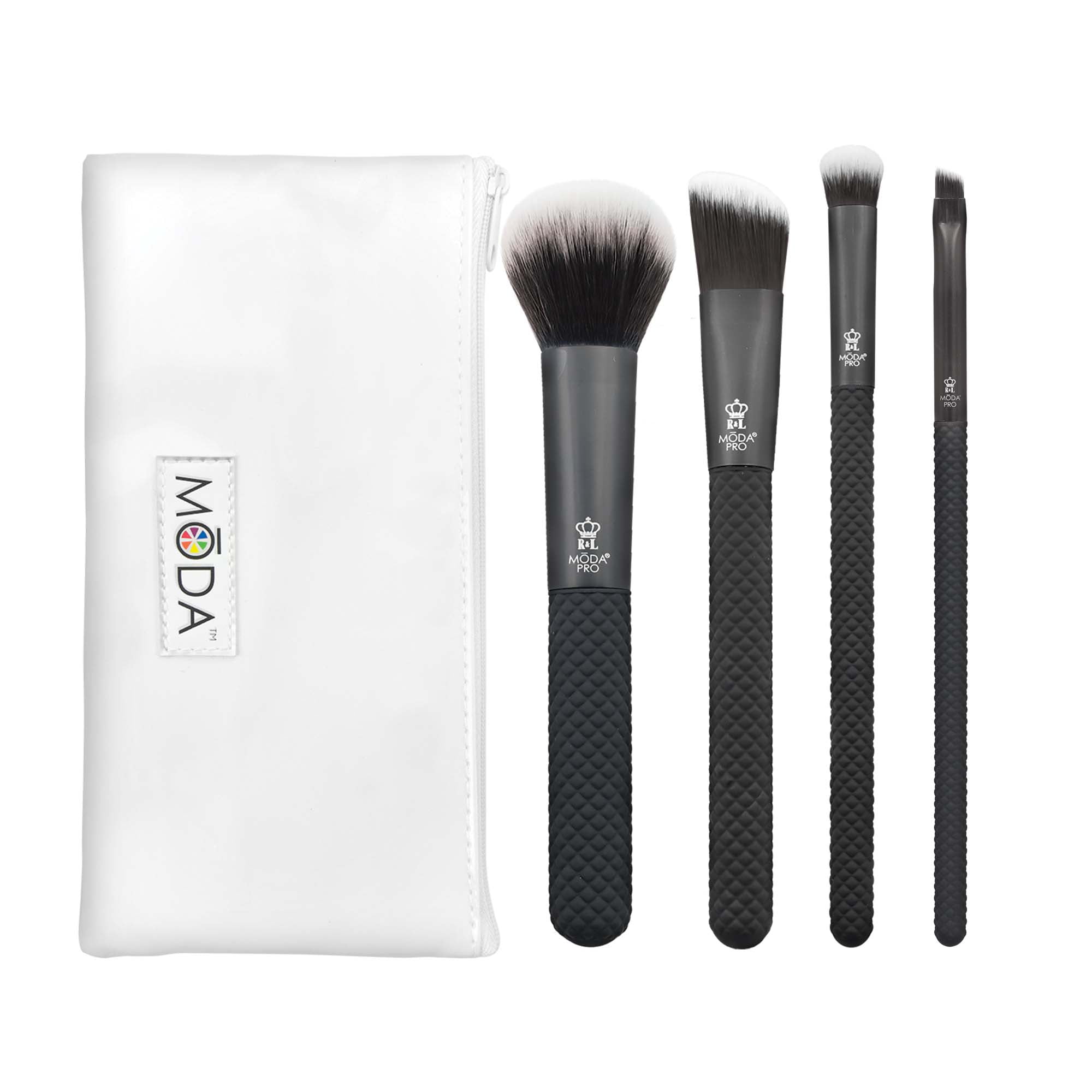 Moda Brush Pro Everyday 5pc Makeup Brush Kit - Walmart.com