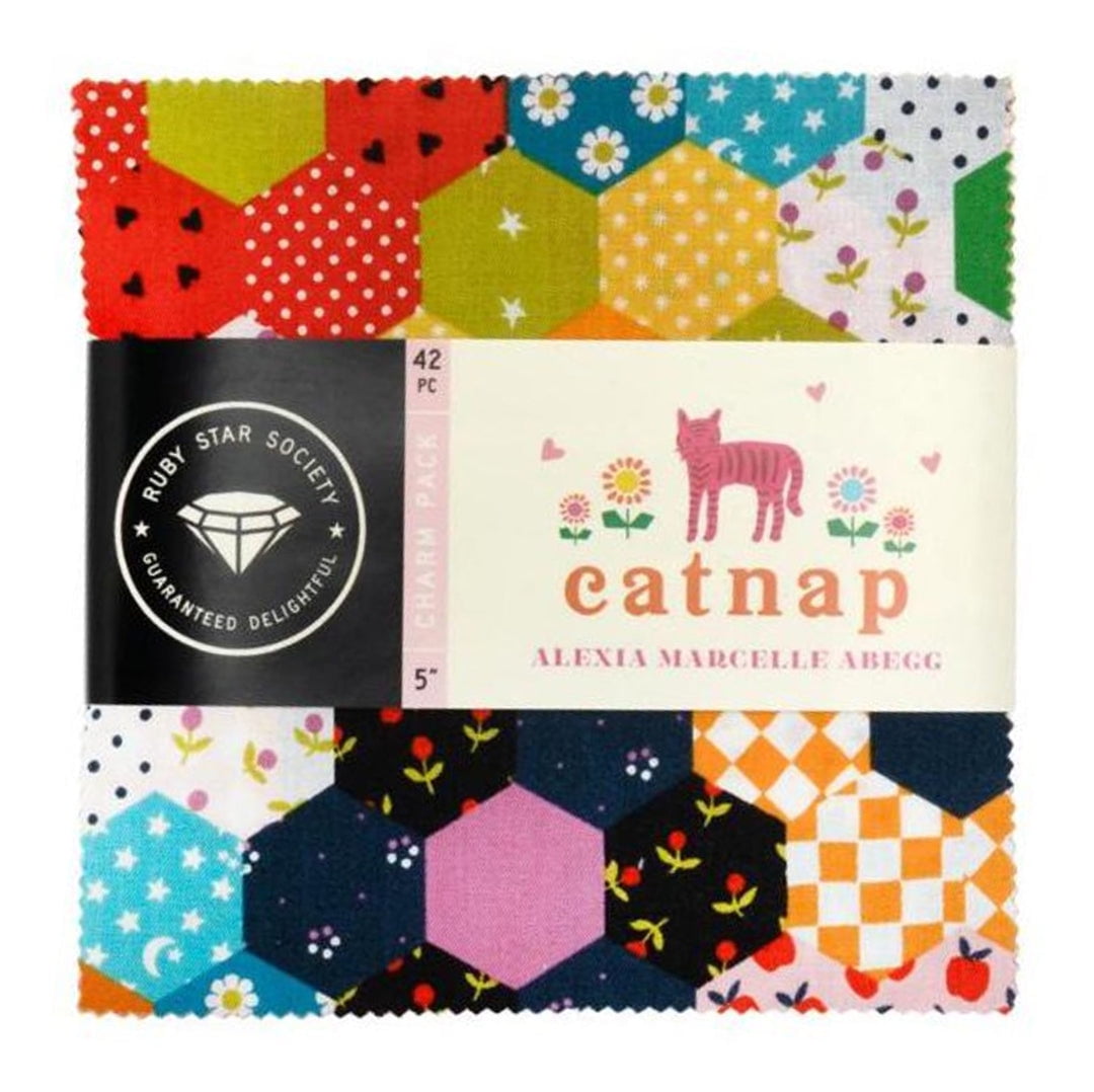 Moda - Ruby Star Society - Catnap Charm Pack by Alexia Abegg 42 pcs ...