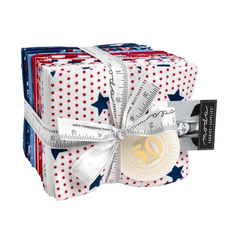 Moda - Star Spangled Fat Quarter Bundle by April Rosenthal 26 pcs ...