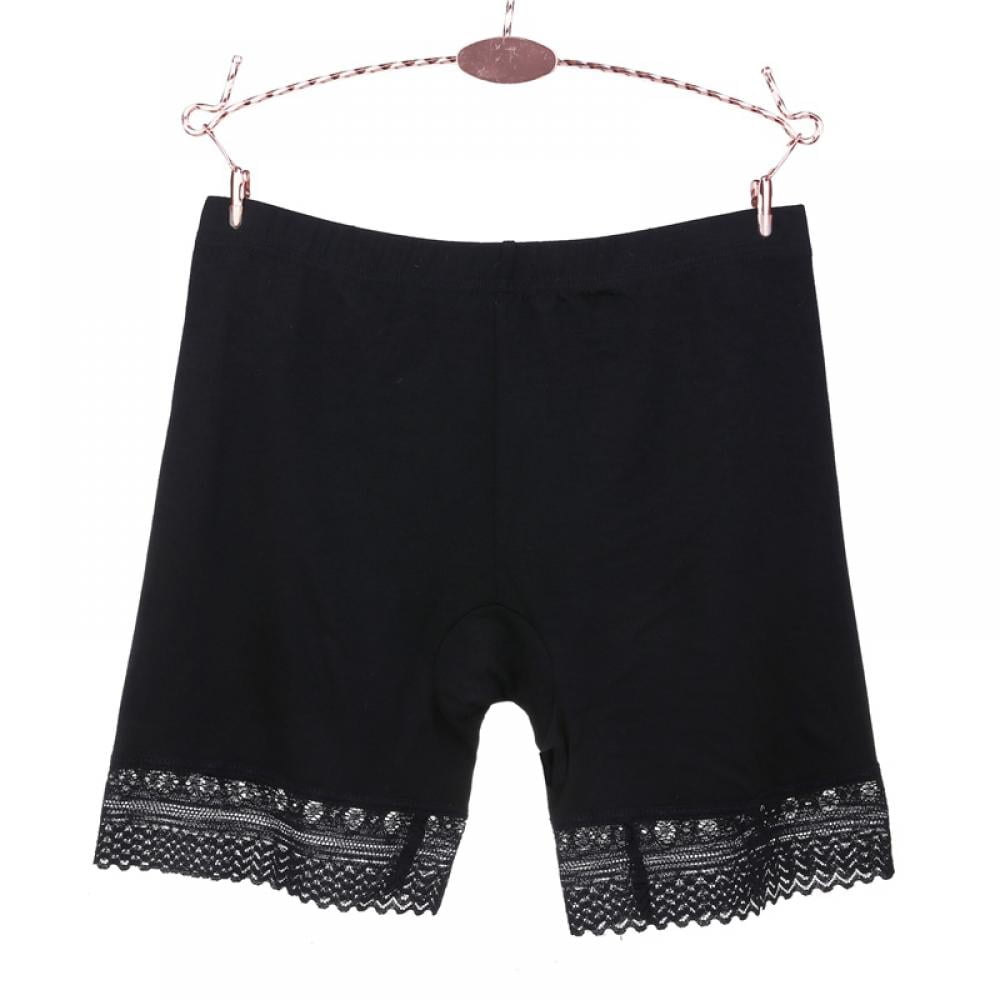 Modal Cotton Safety Lace Under Shorts Seamless Shorts Pants For Women ...