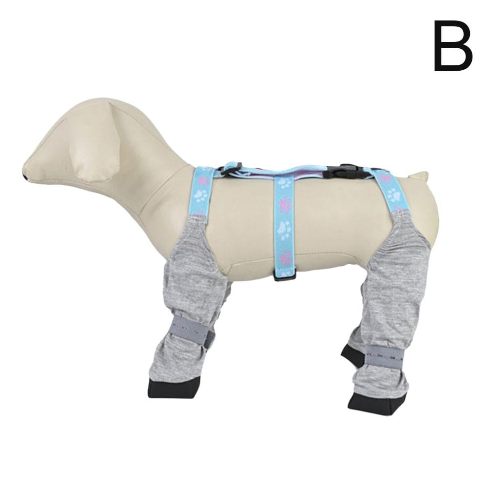 Modal Gray Xl Pet Anti-Urine Leg Dust-Proof Pants Dog Suspenders Leg ...