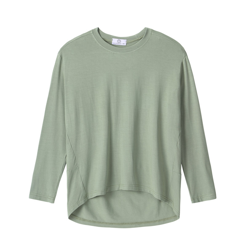 Modal fabric teen girls women loose bust soft top kids girl daughter ...