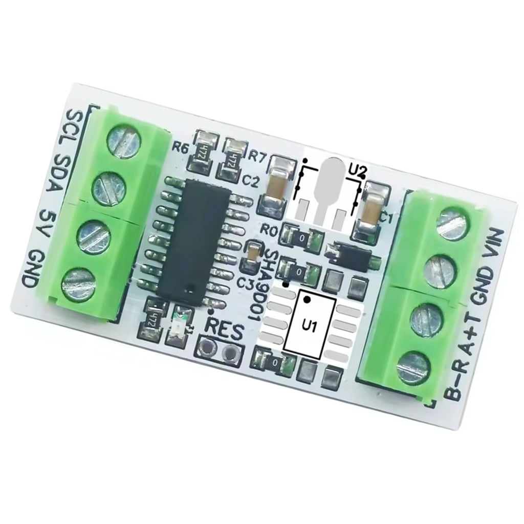 Modbus RTU SHT30 Sensors Module -40-125℃ 0-100%RH for Industrial ...