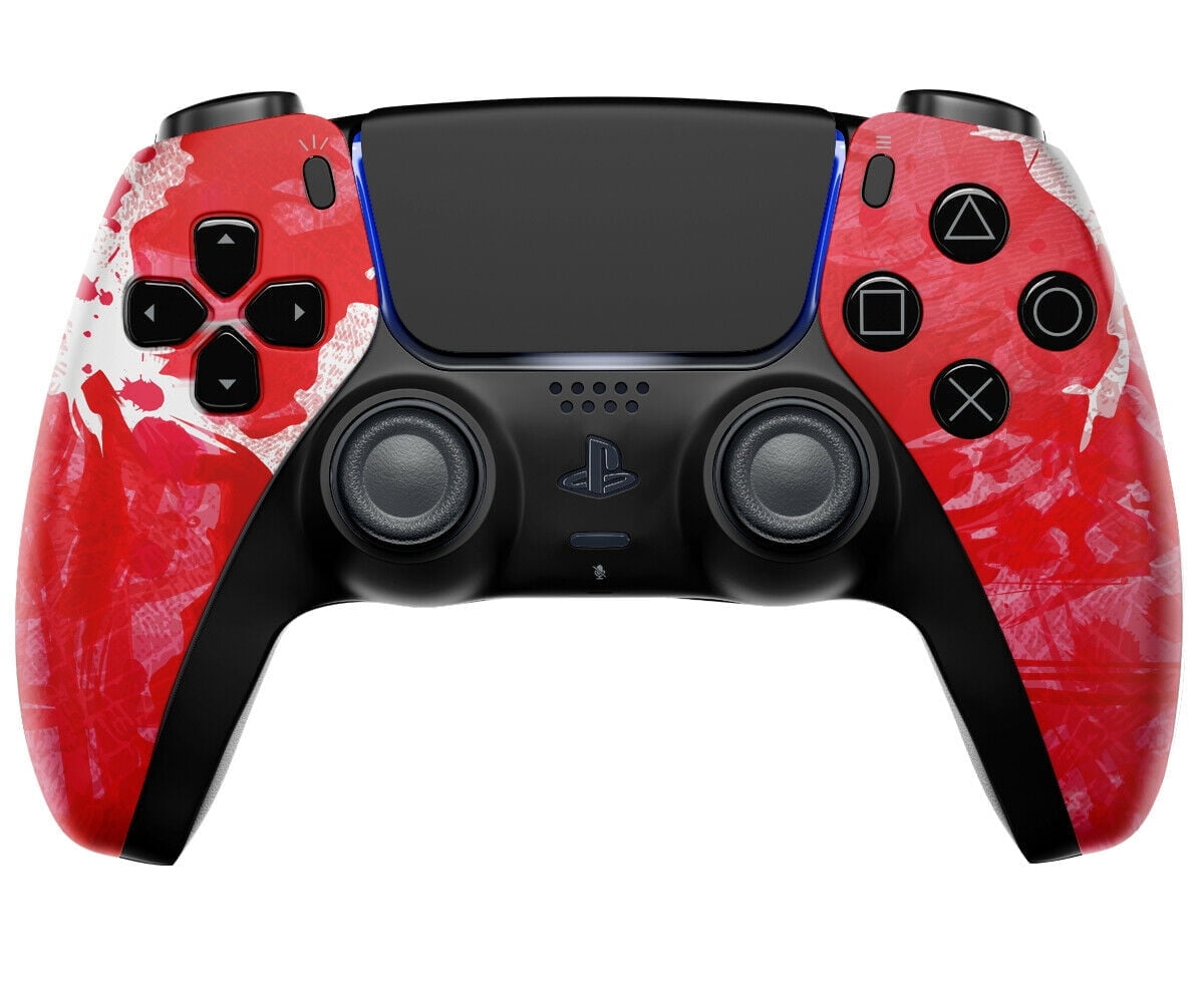 ModdedZone Custom PS5 Controller - Unique BLOODY HANDS Design, Unmodded ...