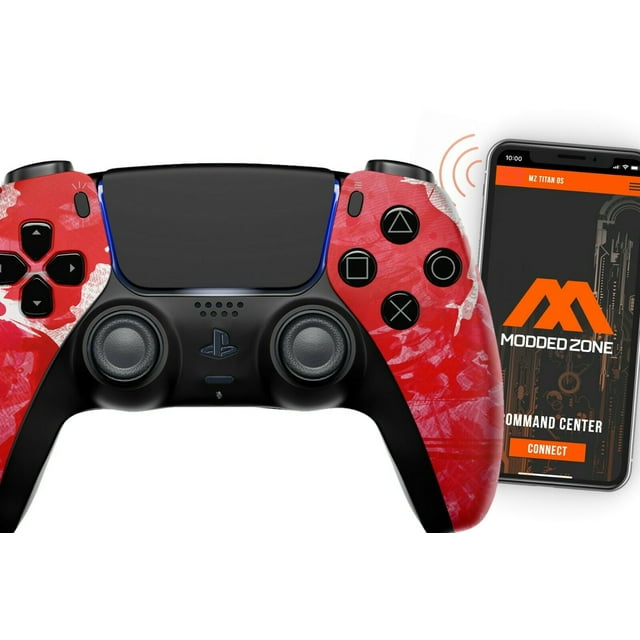 ModdedZone BLOODY HANDS Smart Rapid Fire PRO Modded Controllerfor PS5 ...