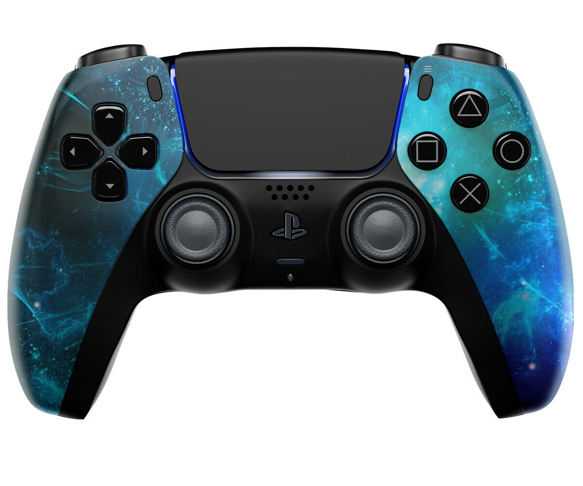 ModdedZone BLUE NEBULA Custom UN-Modded Controller Unique Design for ...