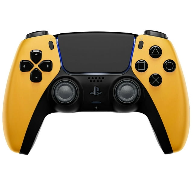 ModdedZone CAUTION YELLOW Custom UN-Modded Controller Unique Design for ...
