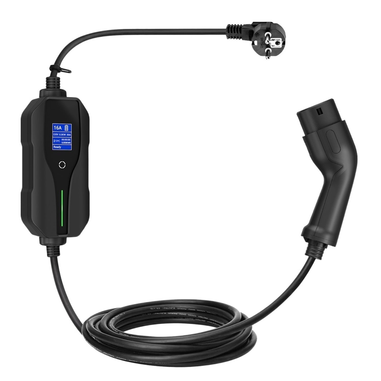 Mode 2 Type 2 Protable EV Charger 62196 3.6KW 16A 1 Phase Electric Car ...