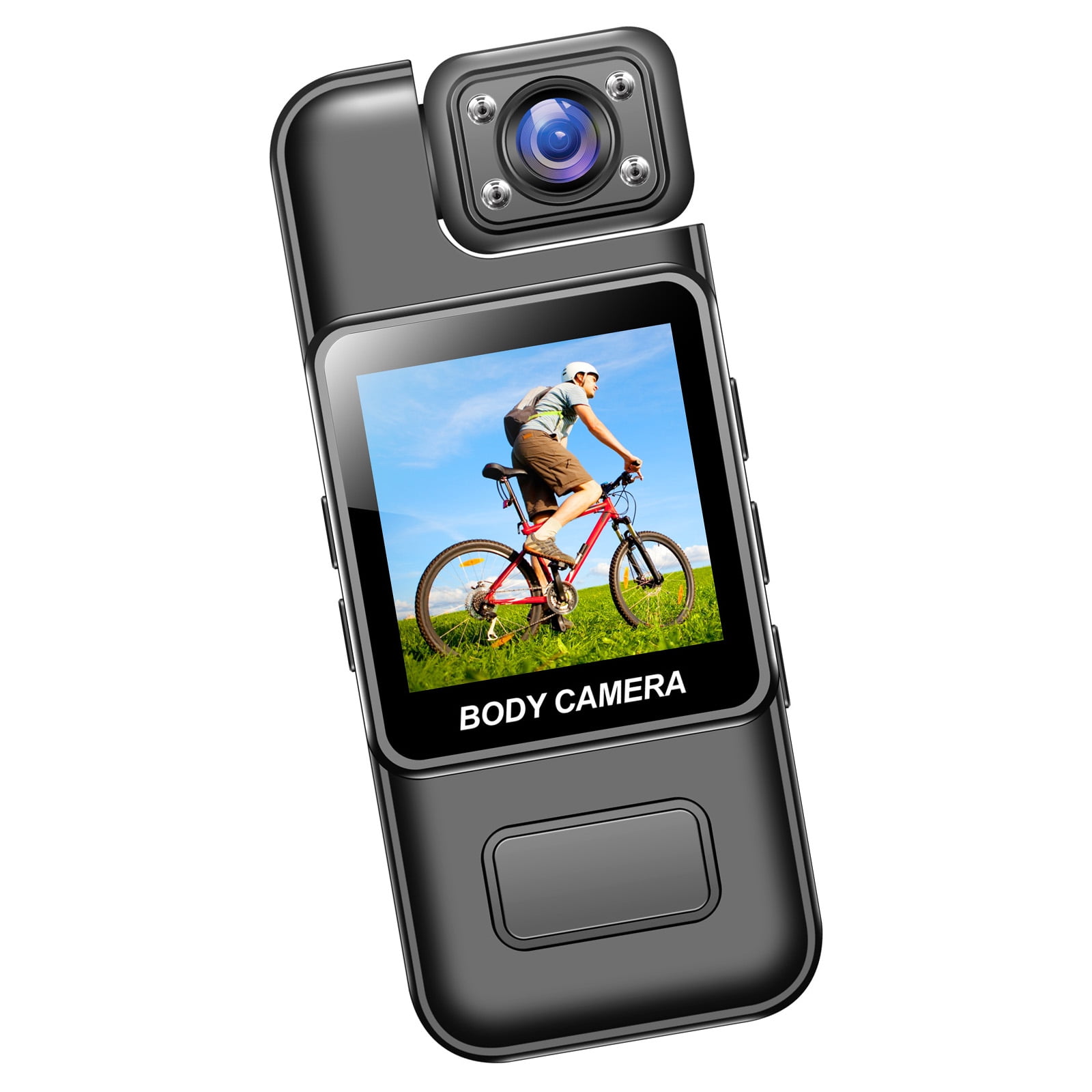 Mode Recording Wearable Security Camera 1000mAh Video For Evidence ...