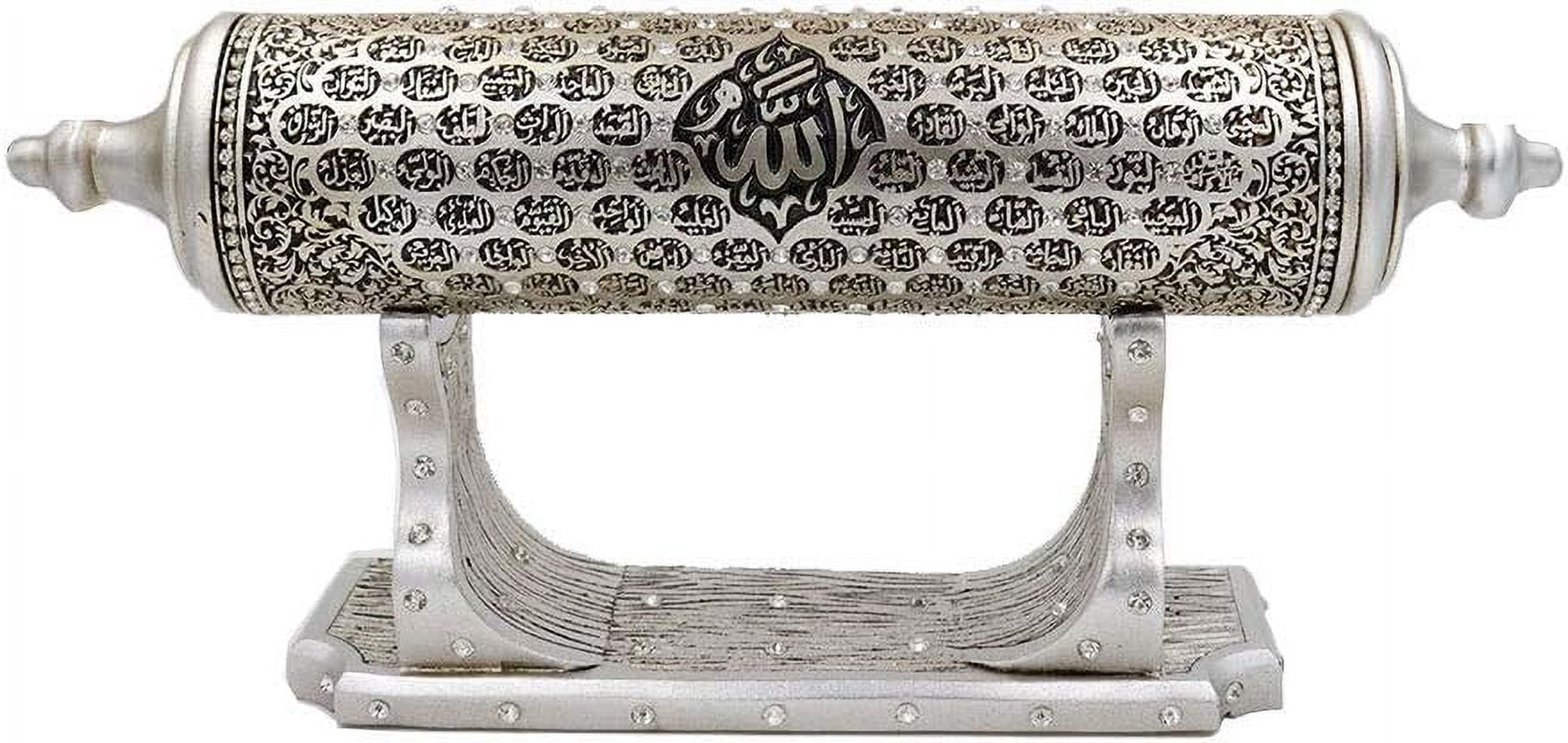 Modefa Islamic Decor – 99 Names of Allah Islamic Art Scroll Sculpture ...