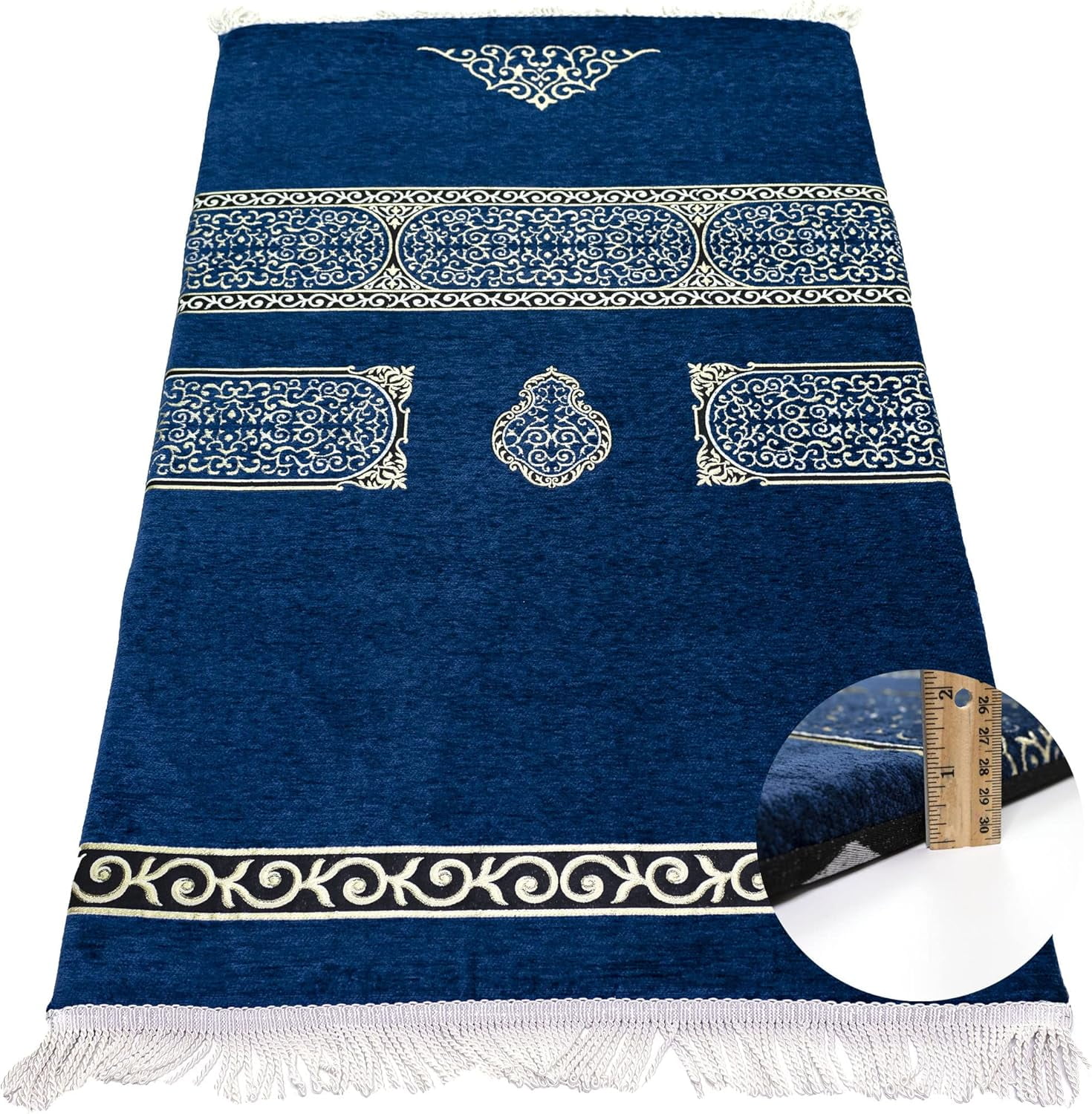 Modefa Turkish Islamic Prayer Rug - Foldable Orthopedic Foam Prayer Mat ...