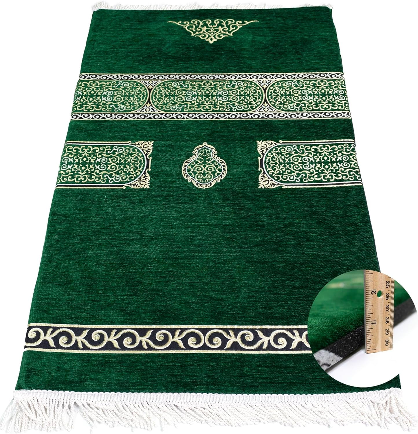 Modefa Turkish Islamic Prayer Rug - Foldable Orthopedic Foam Prayer Mat ...