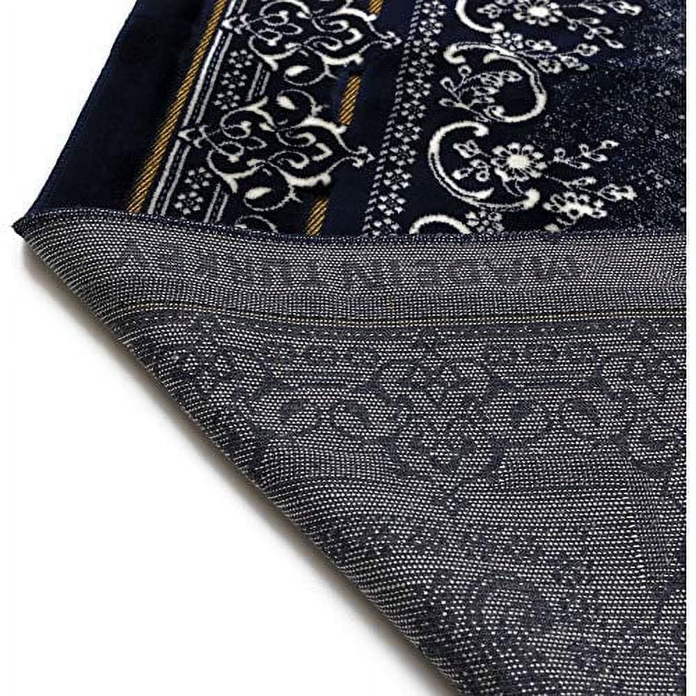 Modefa Turkish Islamic Velvet Prayer Rug - Thick & Wide Soft Praying ...