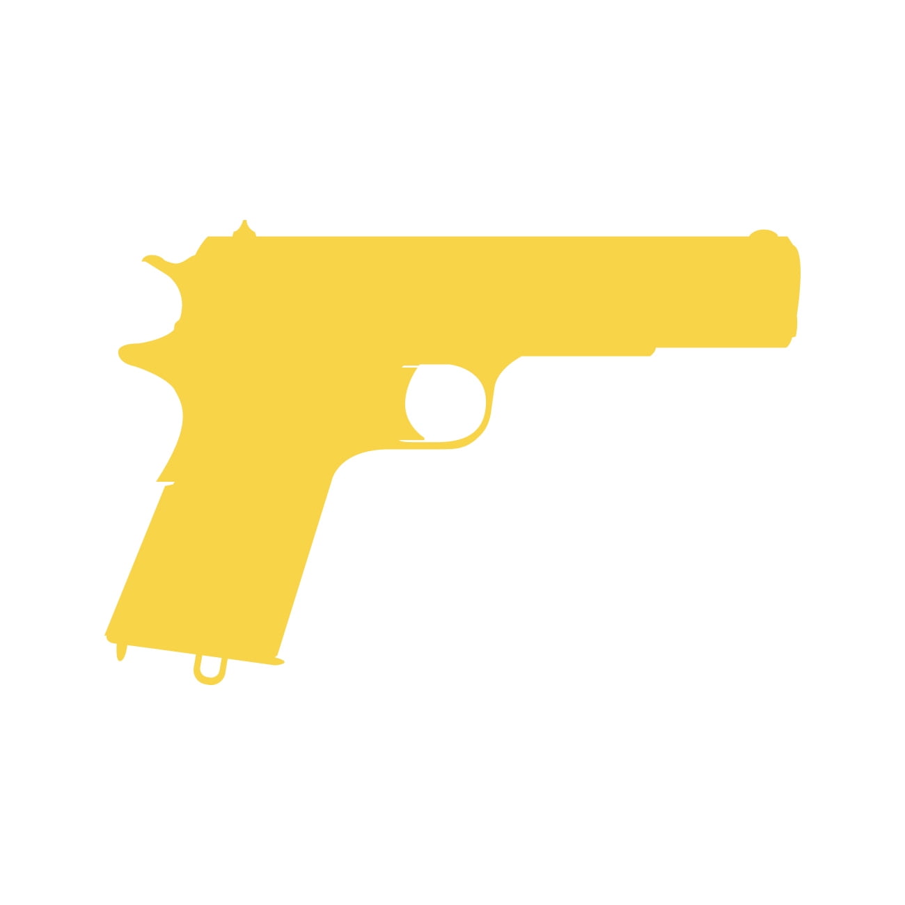 Model 1911 Sticker Decal Die Cut - Self Adhesive Vinyl - Weatherproof ...