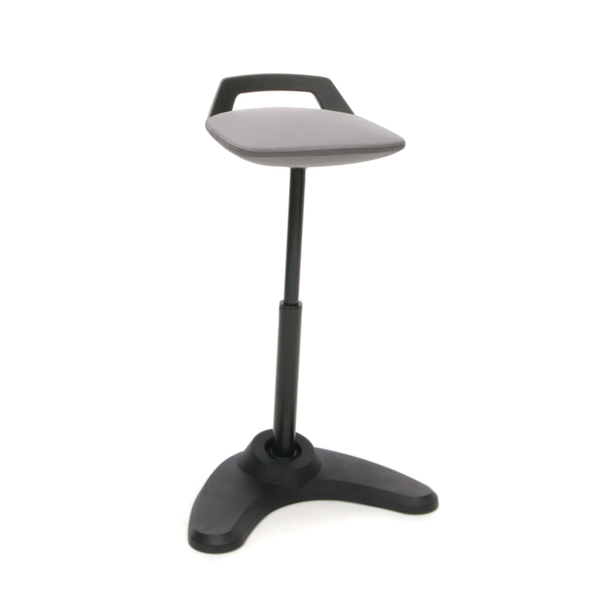 Model 2800 Vivo Height Adjustable, Sit to Stand Perch Stool, Black ...