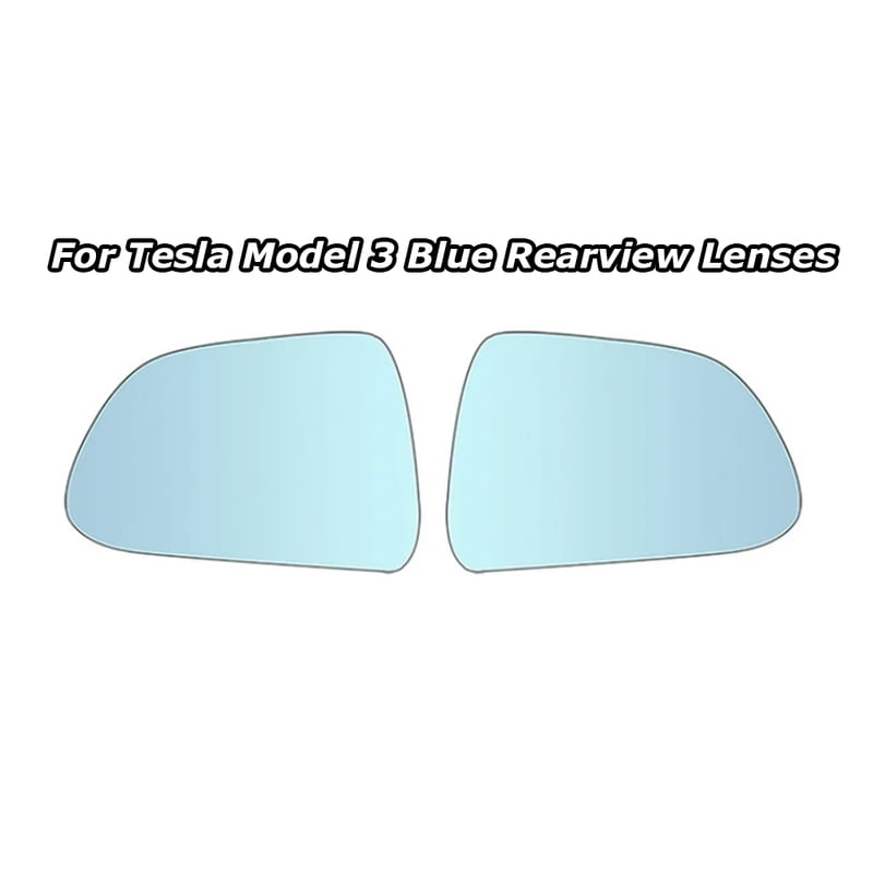 Model 3 Blue-L/R 800R wide-angle large field of view rearview mirror ...