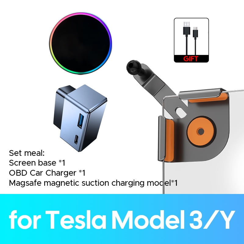 Model 3/Y tesla Car Phone Mount Holder 15W Magnetic Magsafe Macsafe ...