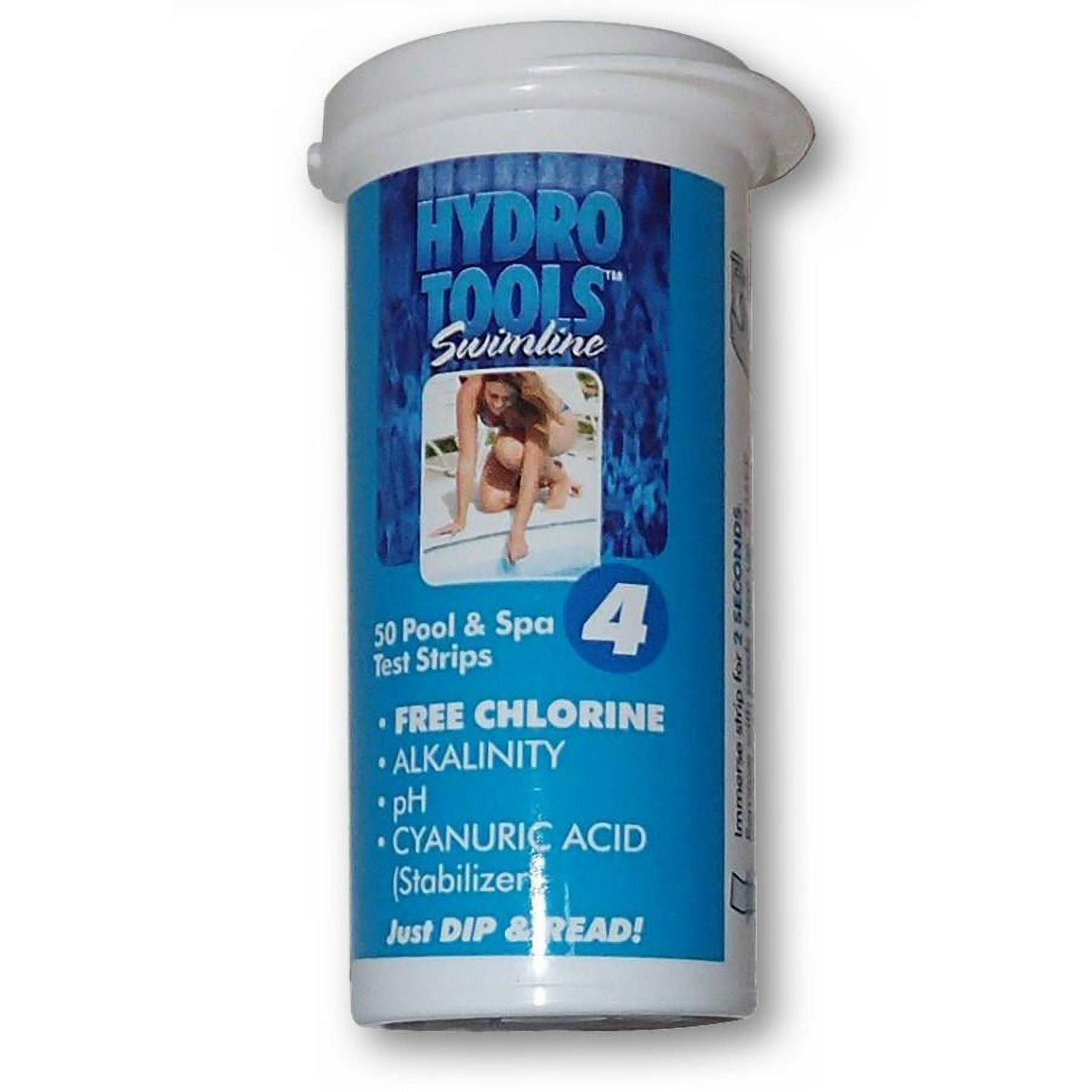 Model 8494 Swimline 4 Way Pool and Spa Water Test Strips - Walmart.com