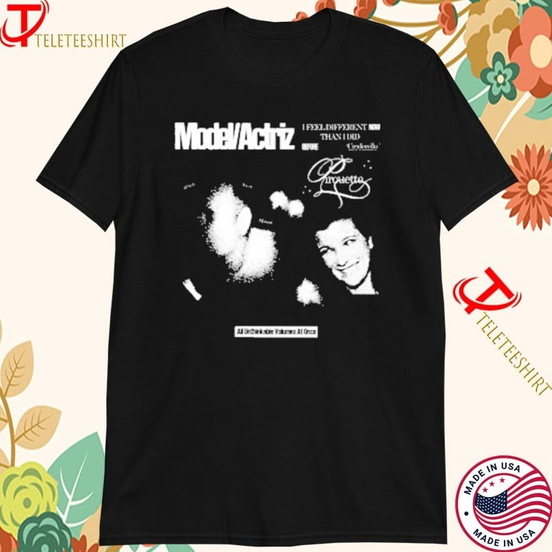 Model Actriz I Feel Different Than I Did 2025 Tour T-shirts - Walmart.com
