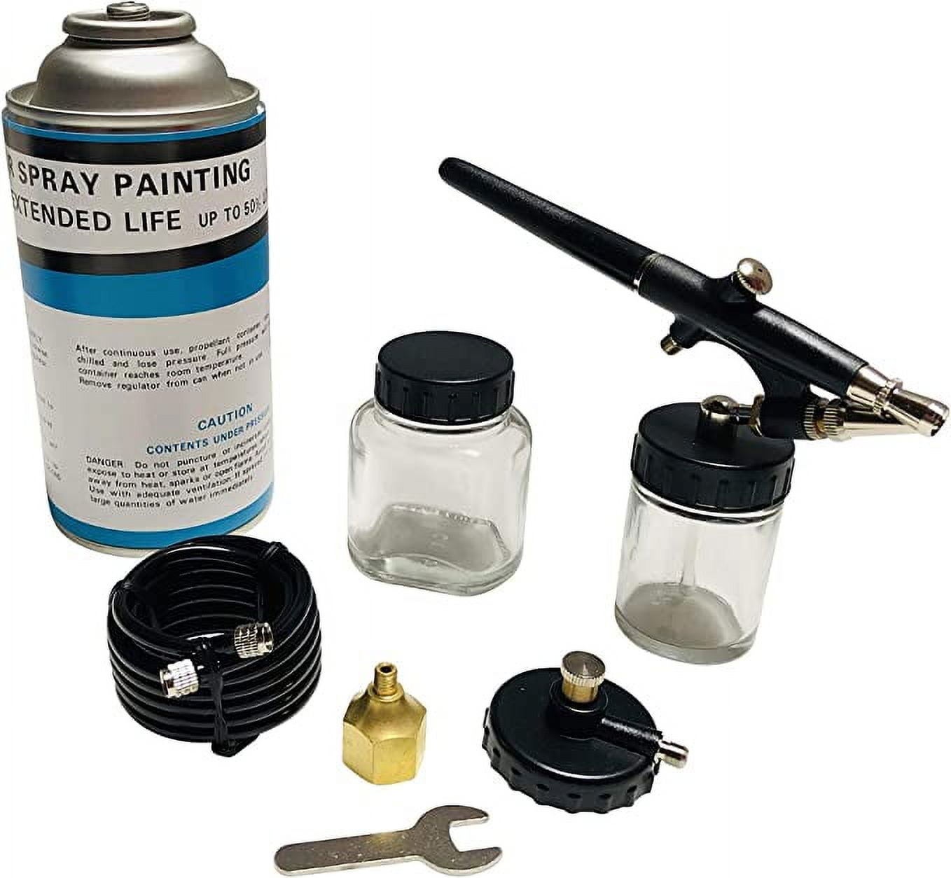 Model Airbrush and Hobby Precision Paint Gun (Complete Kit) - Walmart.com