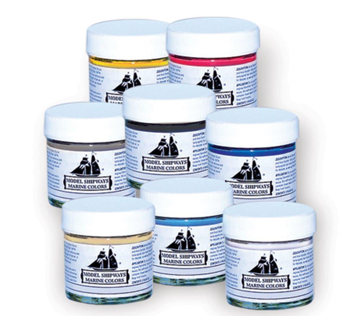 Model Airways Historic Aircraft Engine ACRYLIC PAINT SET - 8 1 OZ ...