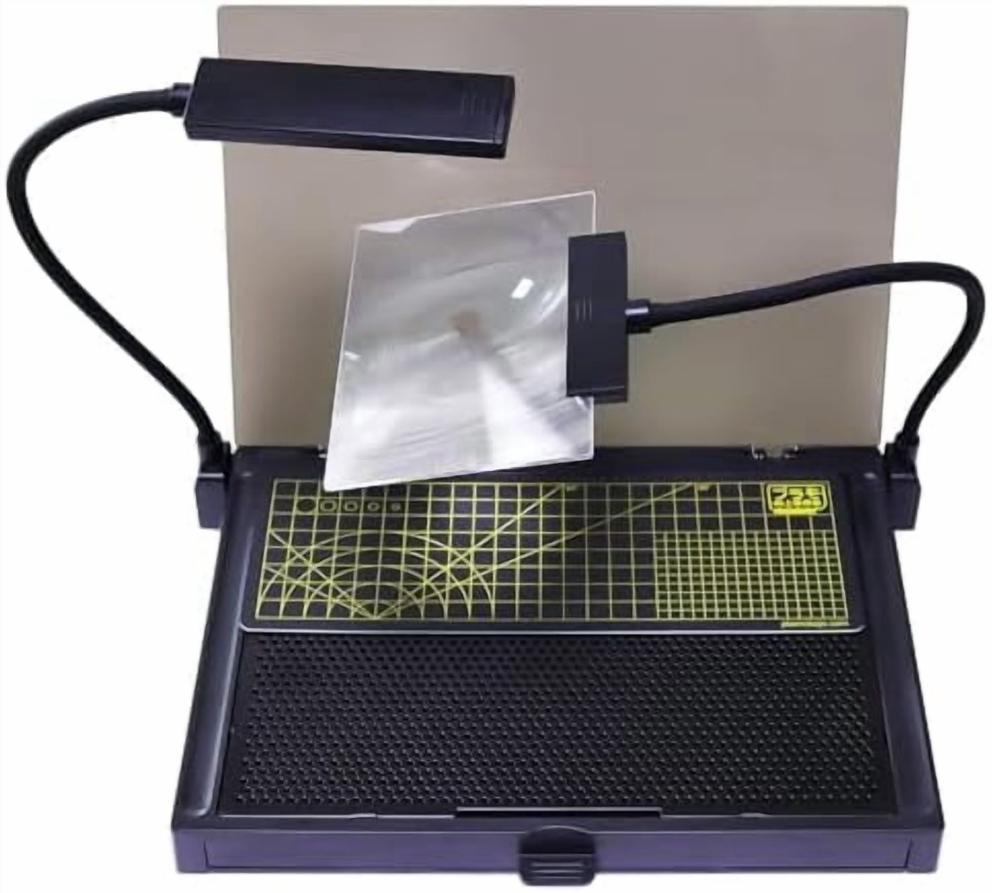 Model Building Kit with LED Light and Magnifier - All-in-One Portable ...