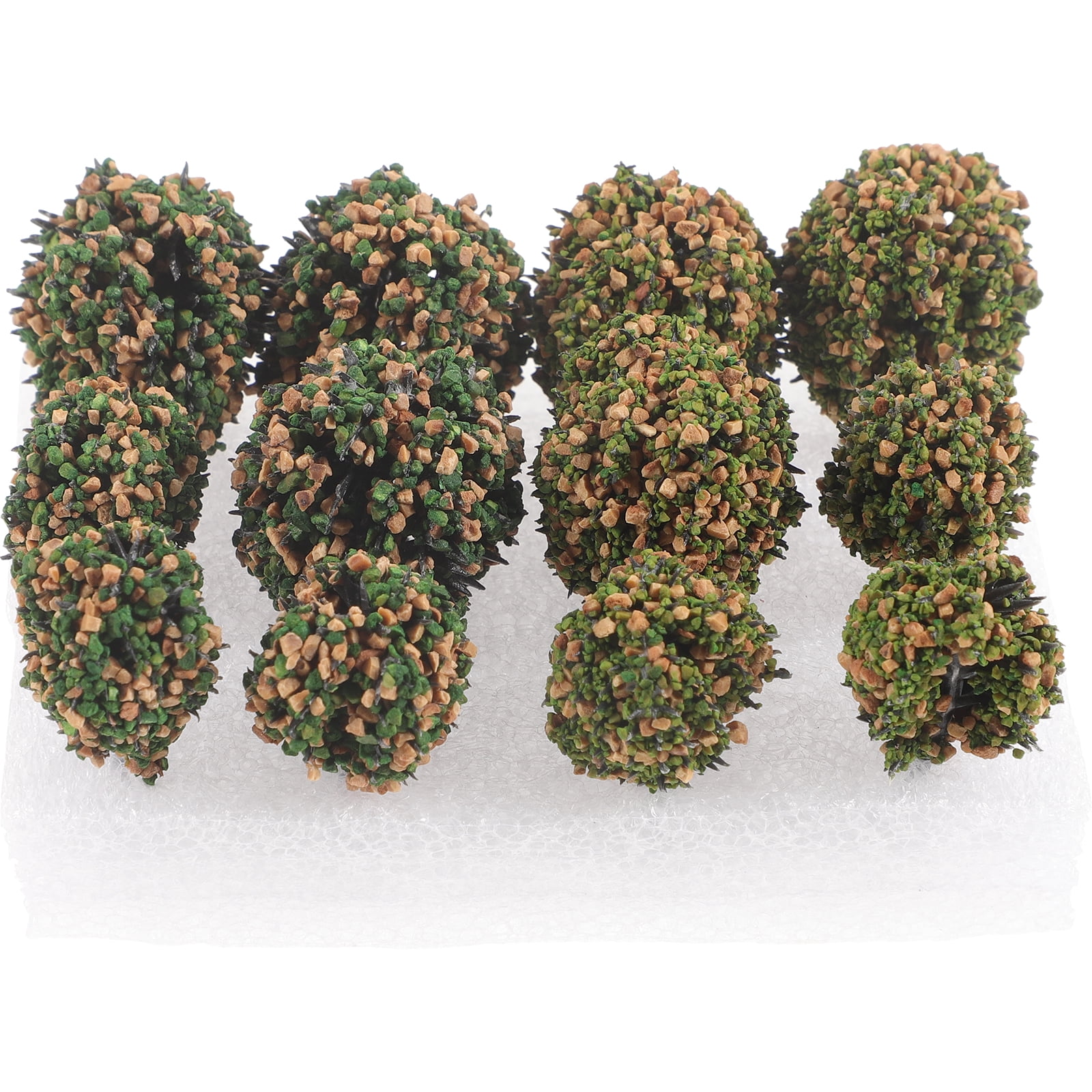 Model Bush Tree Plant Decor Sand Table Fake Tuft Zen Garden Accessories ...