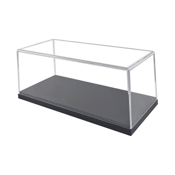 Model Car Display Case Acrylic Dustproof Organizer Box with Clear Lid ...