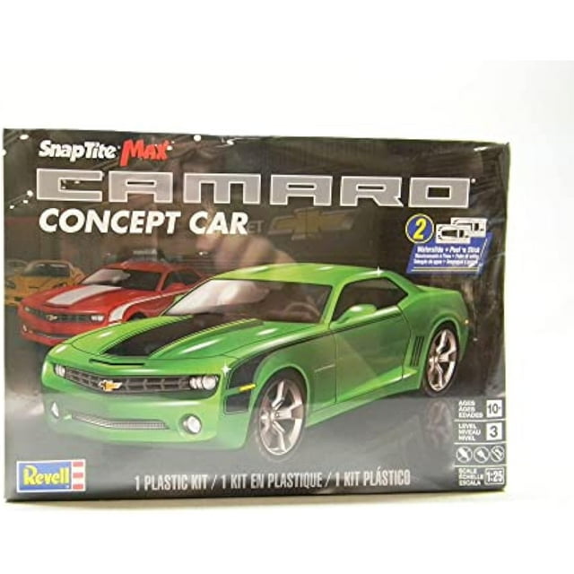 Model Car REVELL Camaro Concept CAR KIT Scale 1/25 Skill Level 3 ...